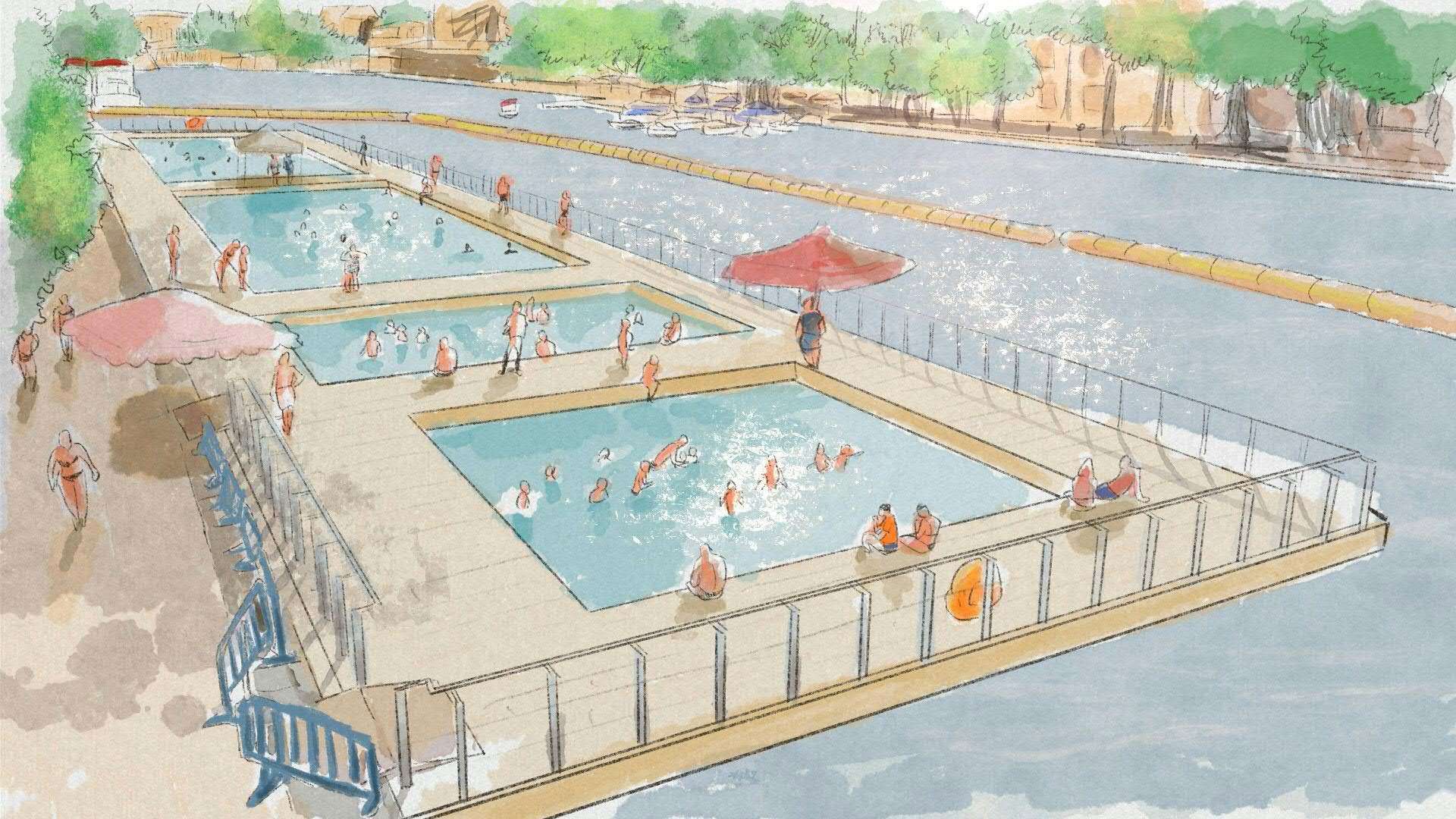The impacts of wastewater on swimming in Paris's Seine river The impacts of wastewater on swimming in Paris's Seine river
