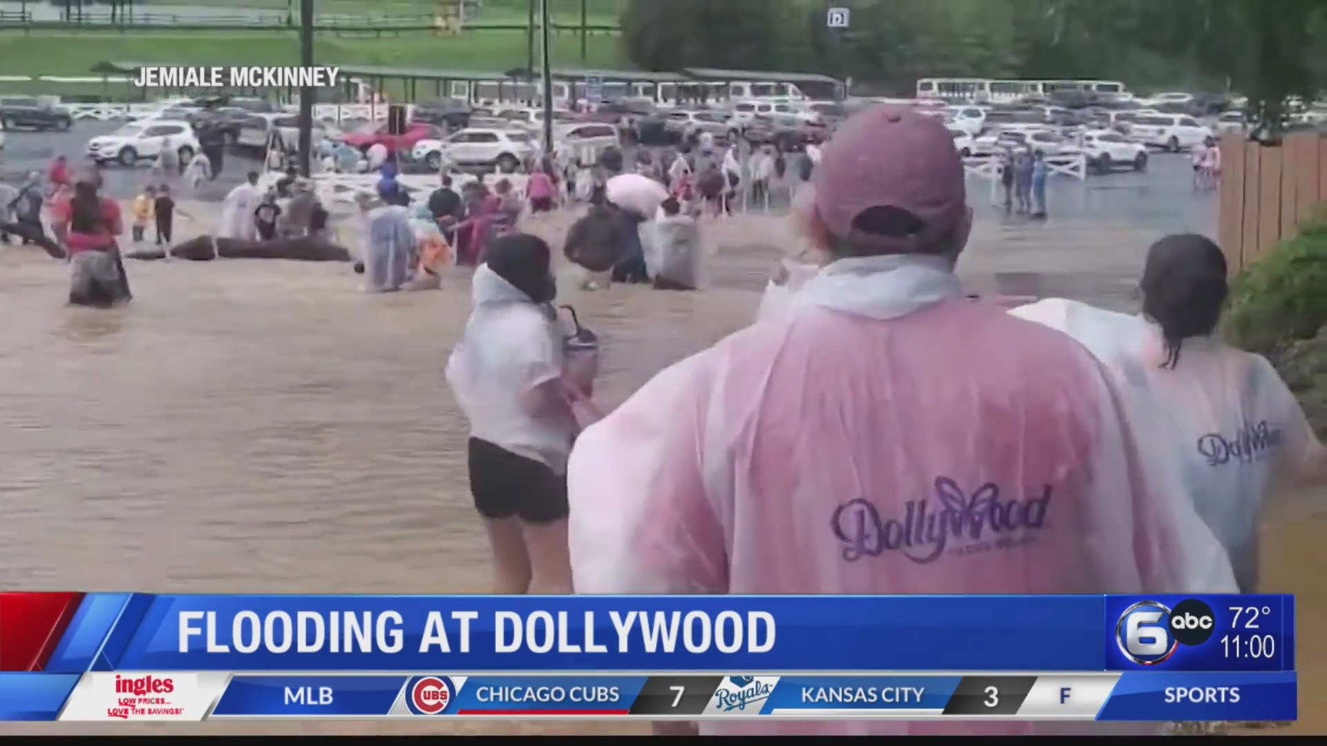 Heavy rains cause flash flooding at Dollywood, one injury reported Heavy rains cause flash flooding at Dollywood, one injury reported