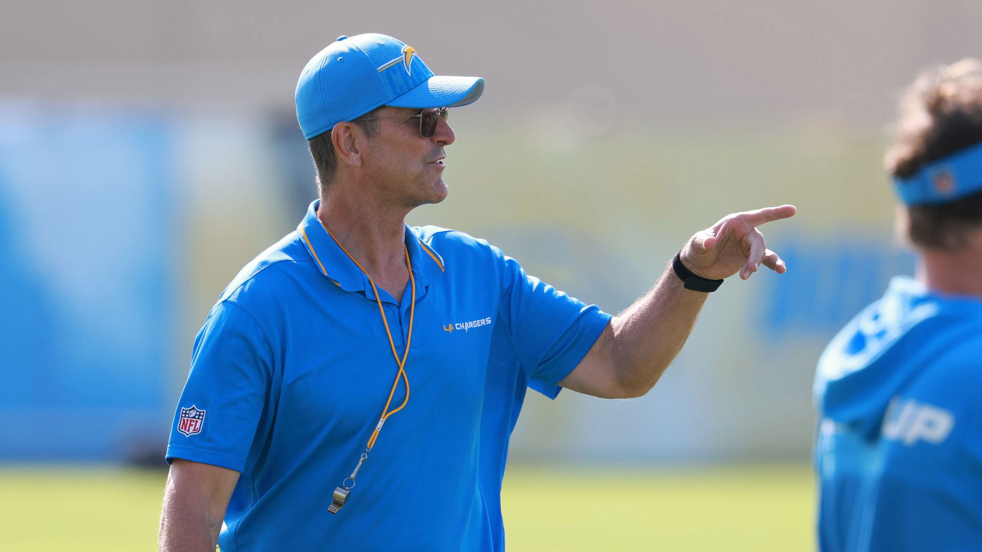 Jim Harbaugh is stealing QB reps from Justin Herbert Jim Harbaugh is stealing QB reps from Justin Herbert