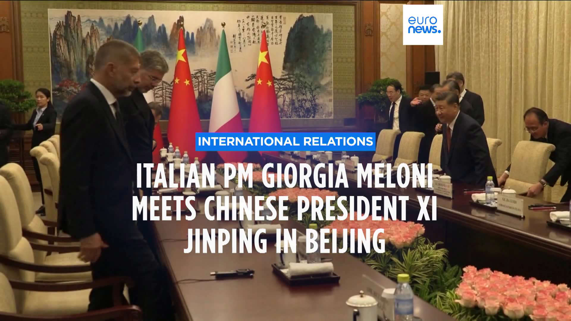 Italy and China agree to boost economic ties following Meloni-Xi meeting Italy and China agree to boost economic ties following Meloni-Xi meeting