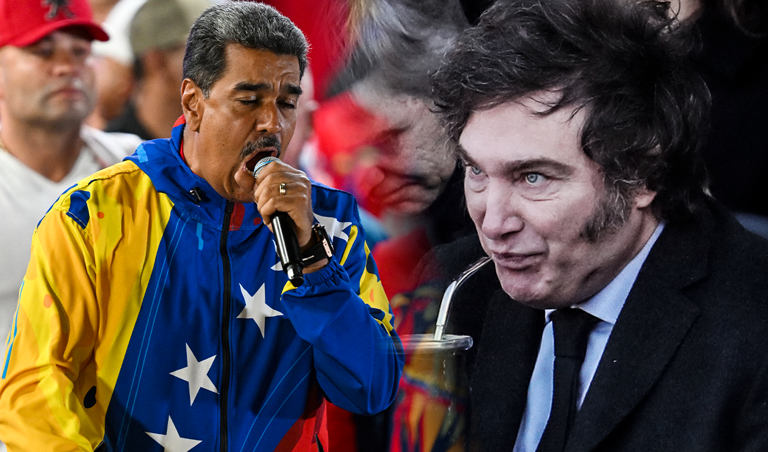 Maduro arremete contra Milei en 'balconazo' tras concretarse el fraude ... Maduro arremete contra Milei en 'balconazo' tras concretarse el fraude ...