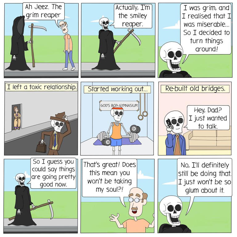 35 Funny And Offbeat Comics From 'Barely Baked Beans'