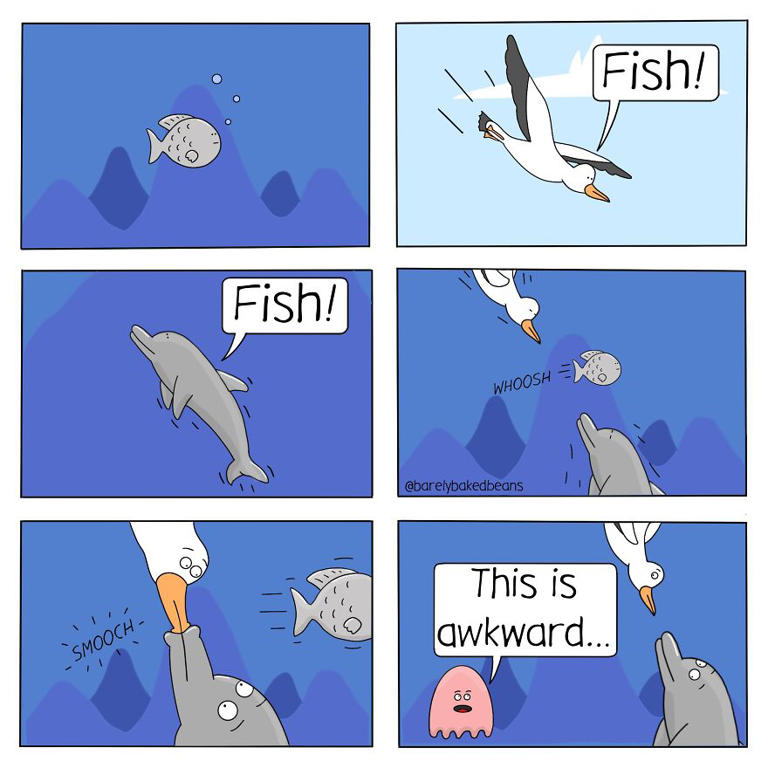 35 Funny And Offbeat Comics From 'Barely Baked Beans'