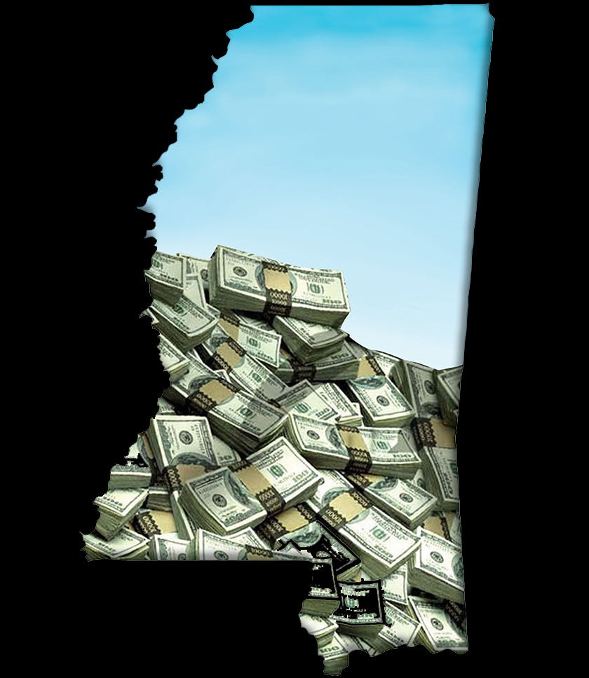 Want to be in the top 1%? It's easier in Mississippi. See where you ...