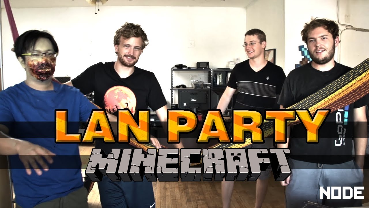 Minecraft with Freddiew and Corridordigital Episode 5 on LAN Party - Node