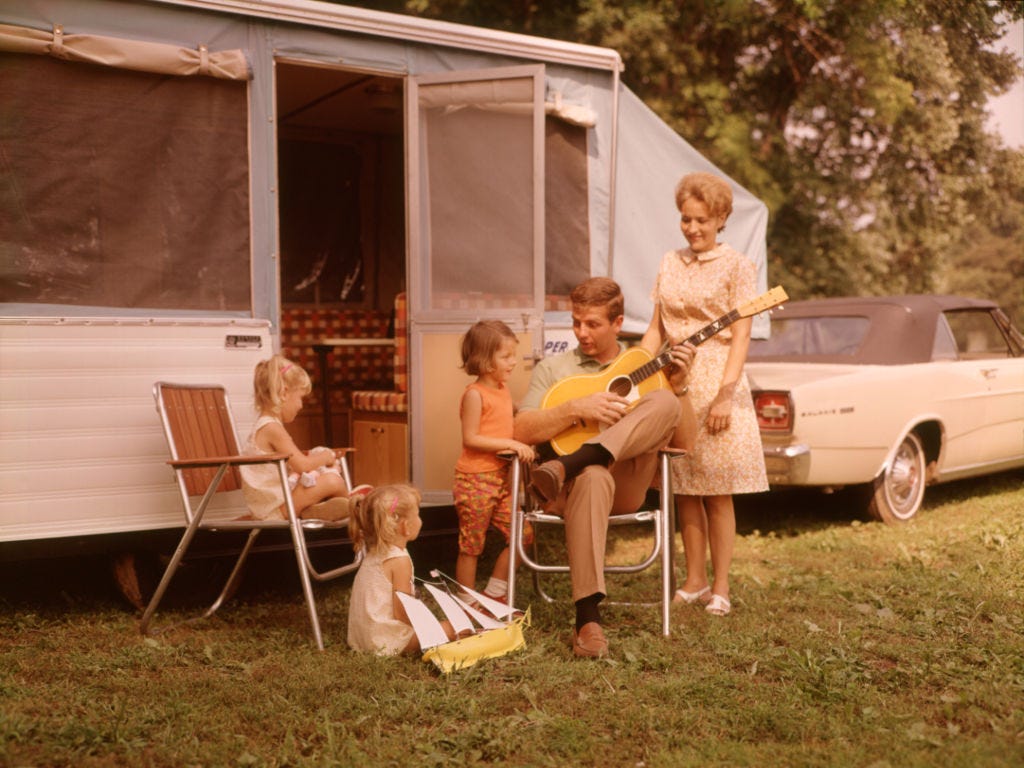Vintage photos show what cross-country road trips looked like in the 1960s