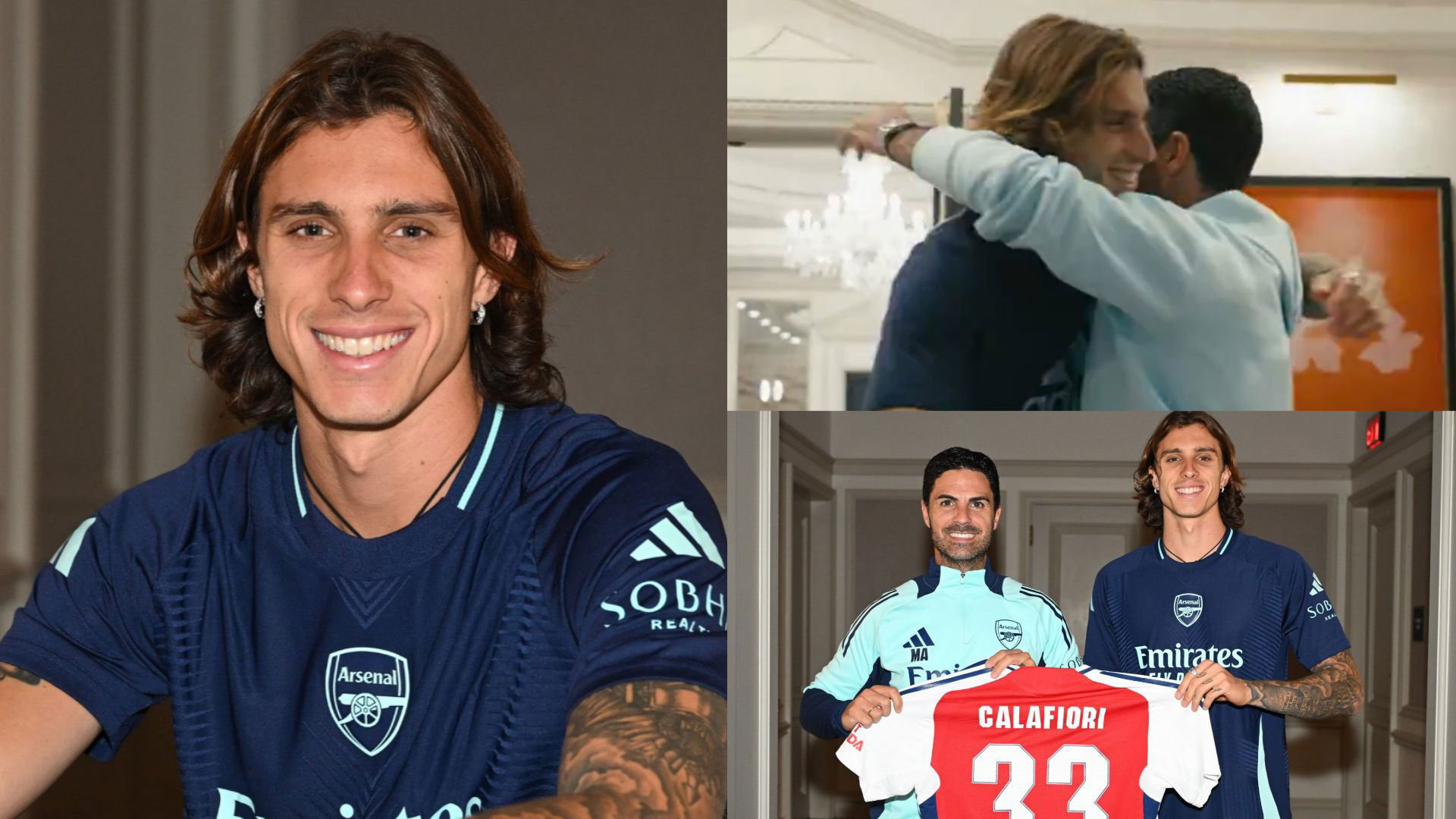 VIDEO: 'Is this real?' - Riccardo Calafiori in disbelief as new Arsenal ... VIDEO: 'Is this real?' - Riccardo Calafiori in disbelief as new Arsenal ...