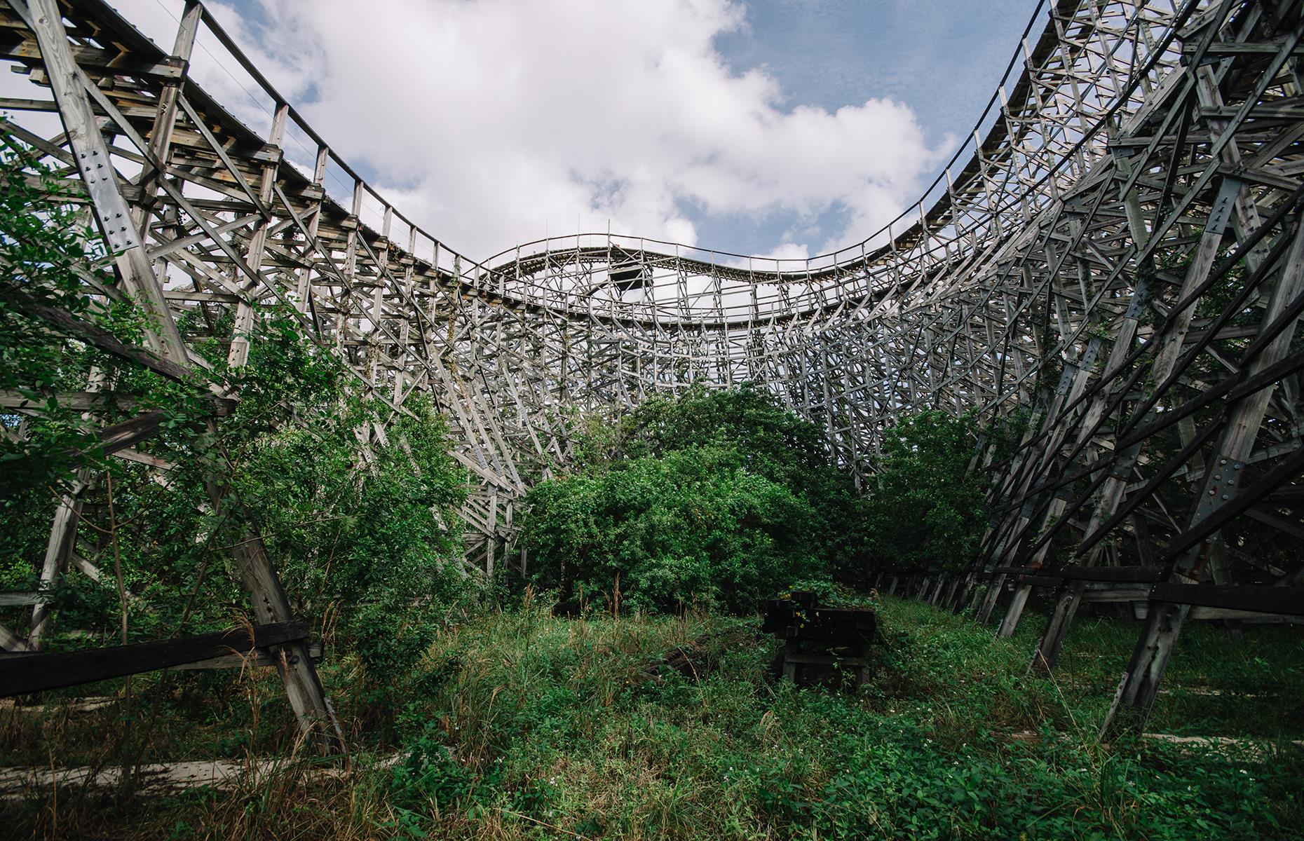 Abandoned amusement parks left to rot and ruin