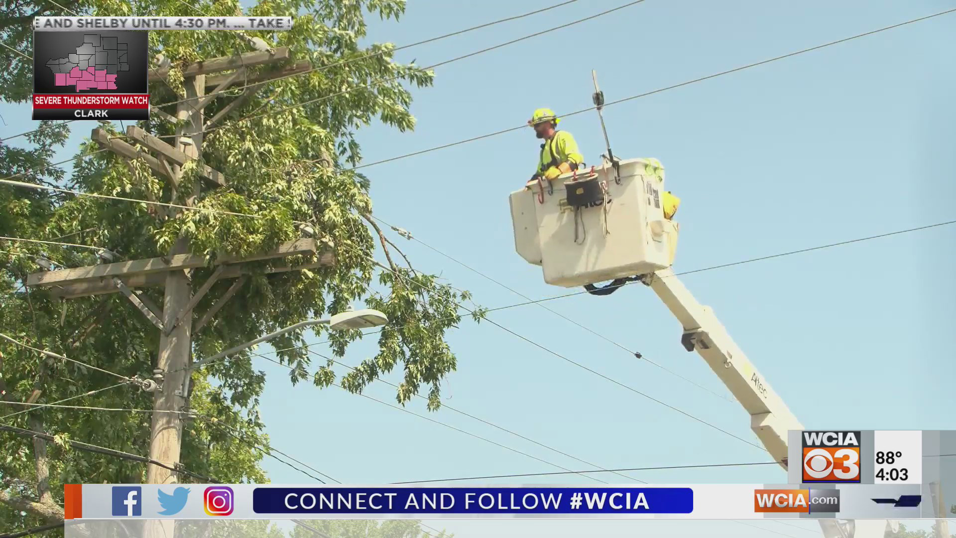UPDATE: Power restored for thousands in Springfield after severe storms UPDATE: Power restored for thousands in Springfield after severe storms