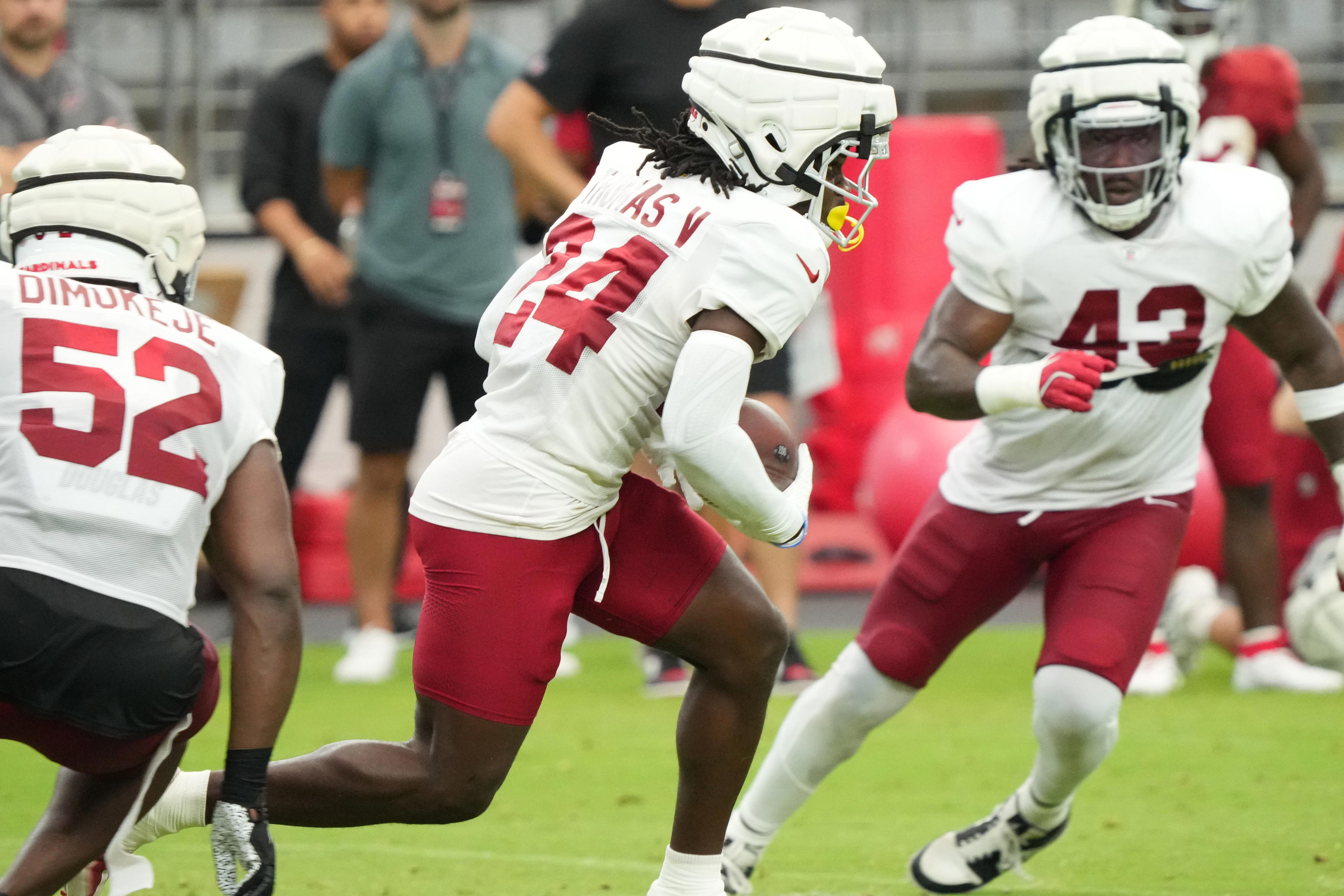 Arizona Cardinals training camp observations: Starling Thomas goes down ...
