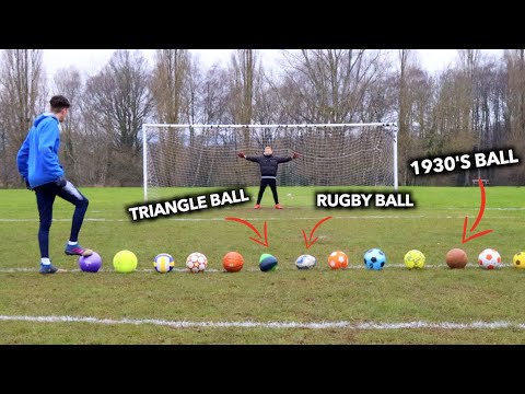 Scoring a goal with every ball I own