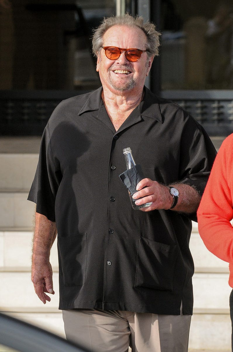 Jack Nicholson: "Me cansé de discutir con mujeres sobre las cenas, así ...