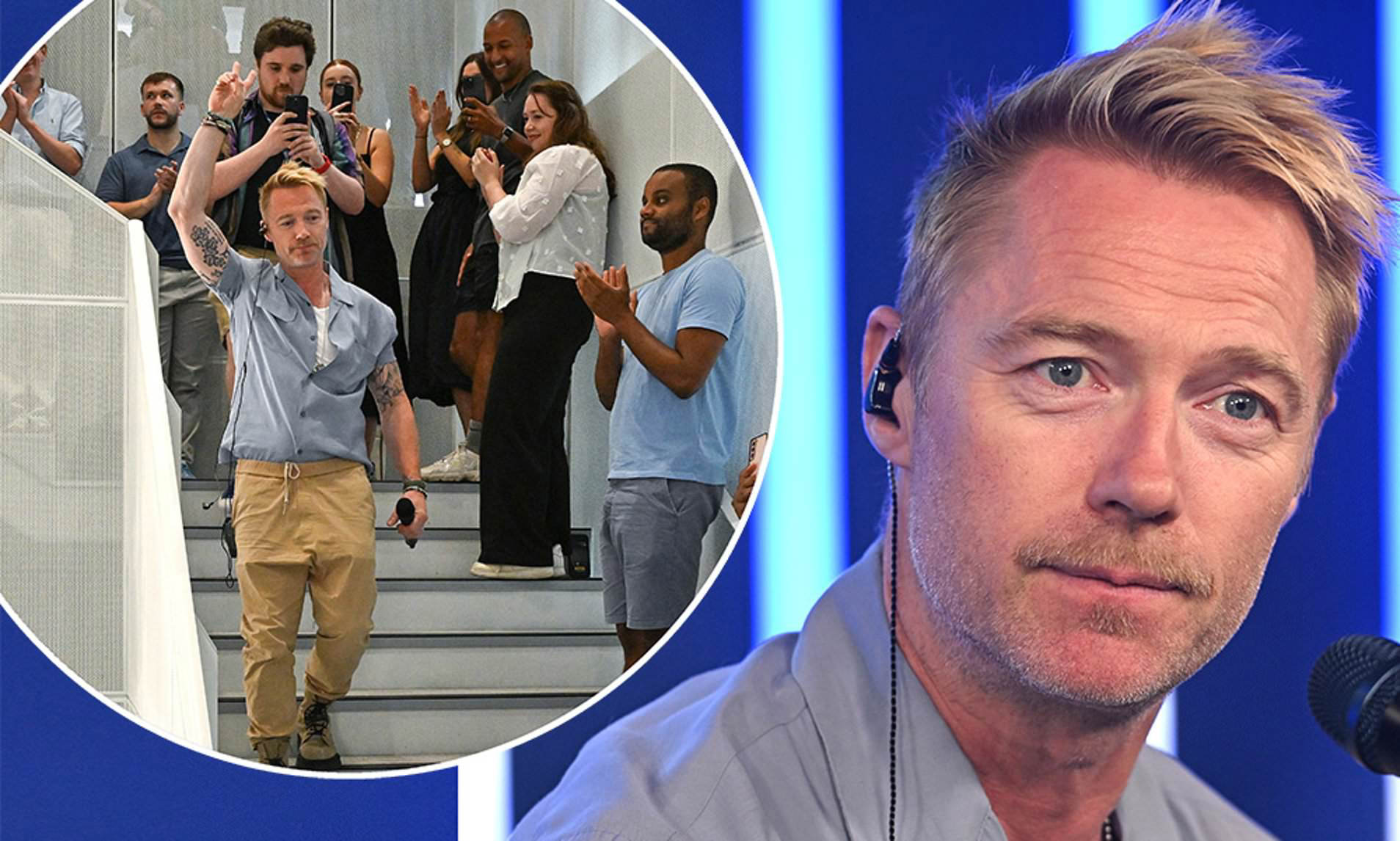 Ronan Keating holds back tears as he bids farewell to his Magic Radio ... Ronan Keating holds back tears as he bids farewell to his Magic Radio ...