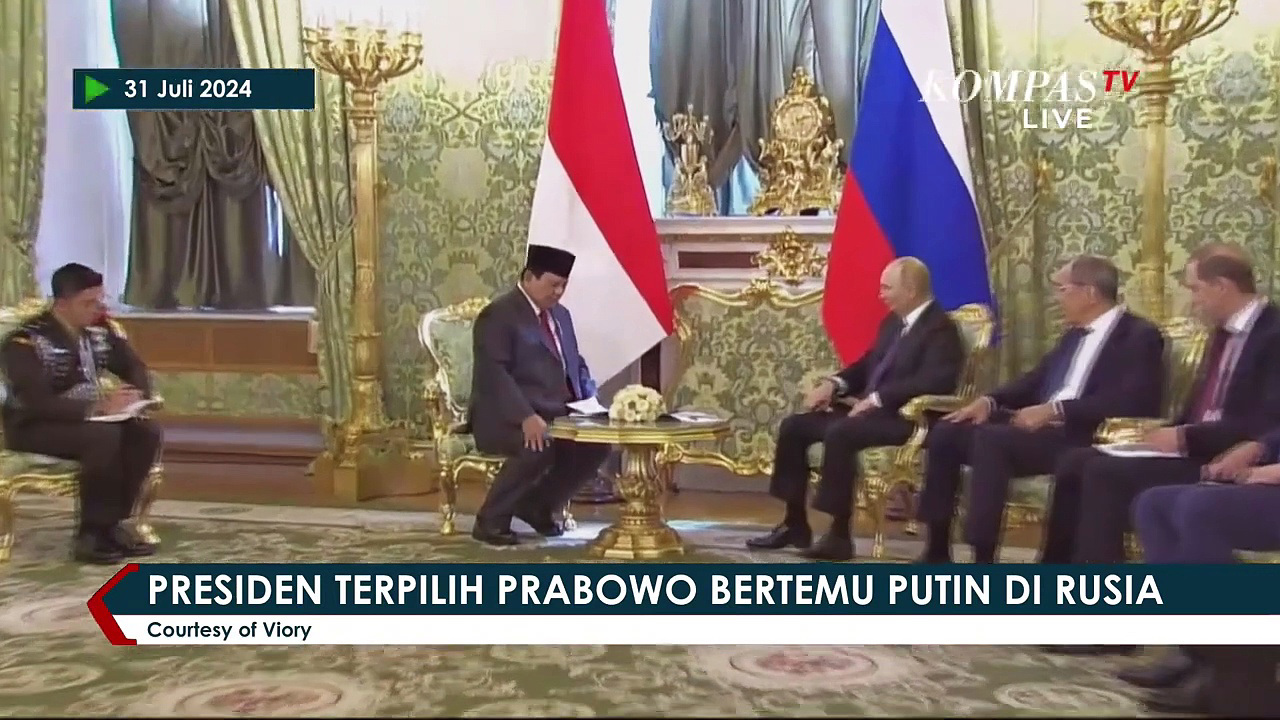 Momen Prabowo Subianto Ketemu Presiden Rusia Vladimir Putin, Bahas ... Momen Prabowo Subianto Ketemu Presiden Rusia Vladimir Putin, Bahas ...