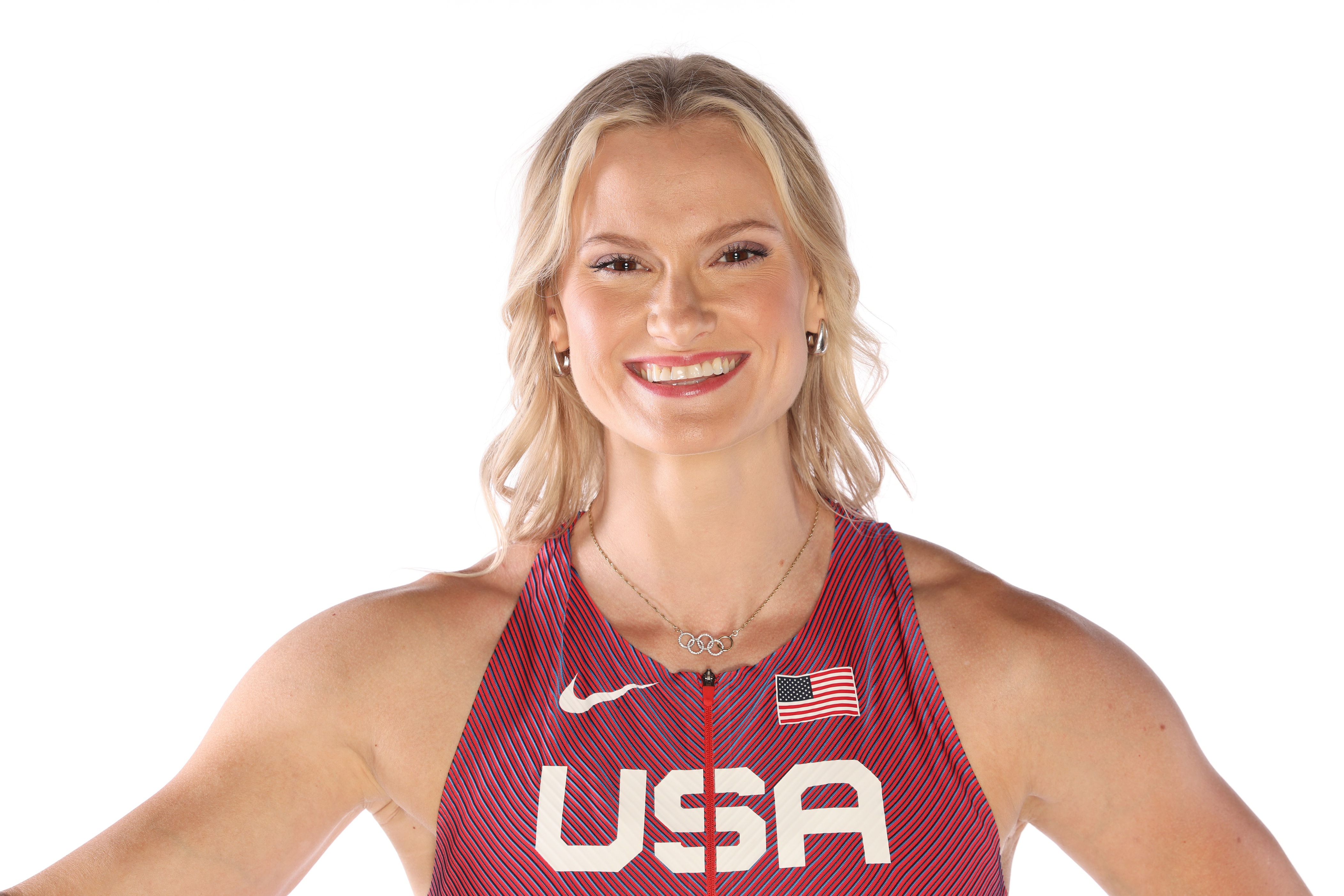 Gold medal-winning pole vaulter Katie Moon in images