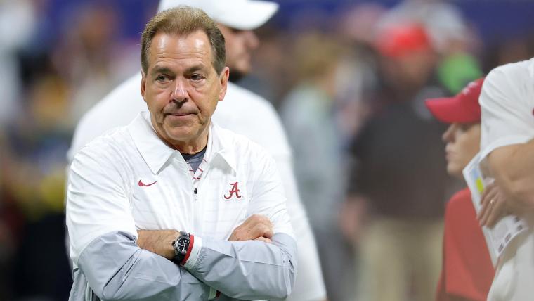 Nick Saban comes to Bryce Young's rescue after Panthers bench him