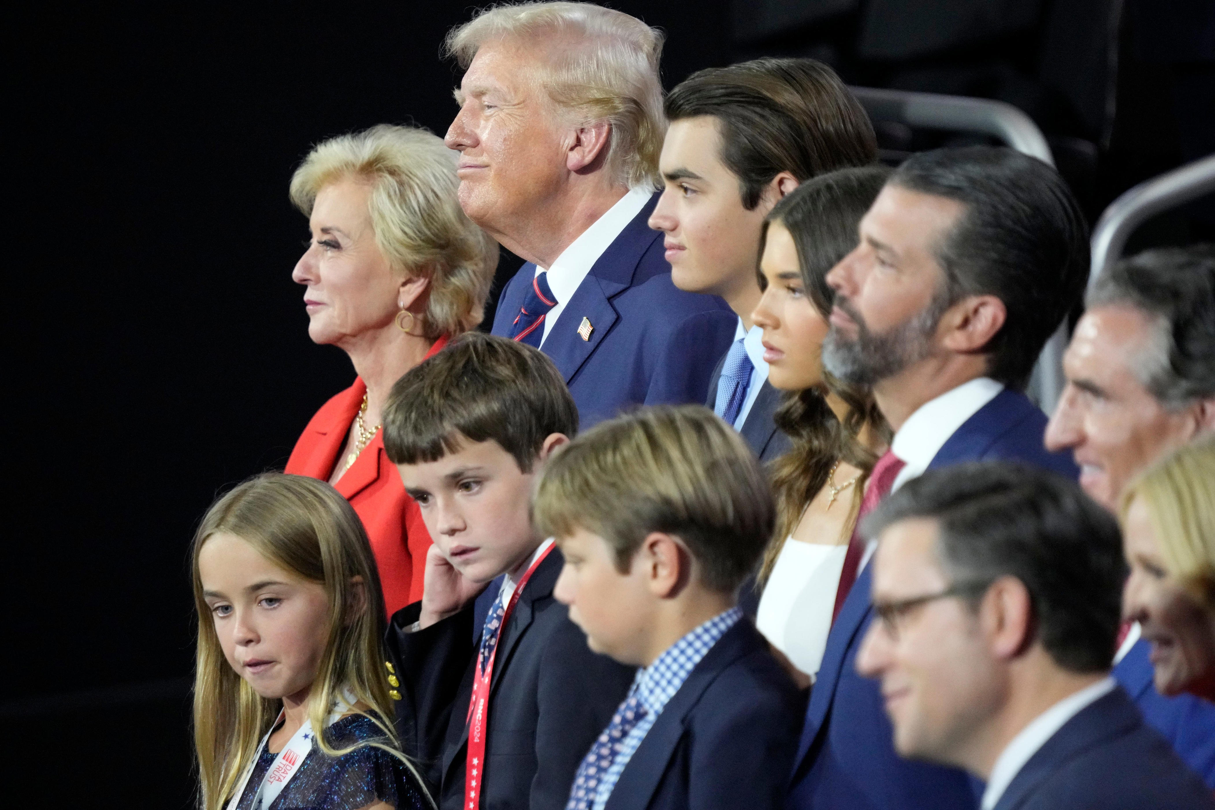 Donald Trump and his family through the years in photos