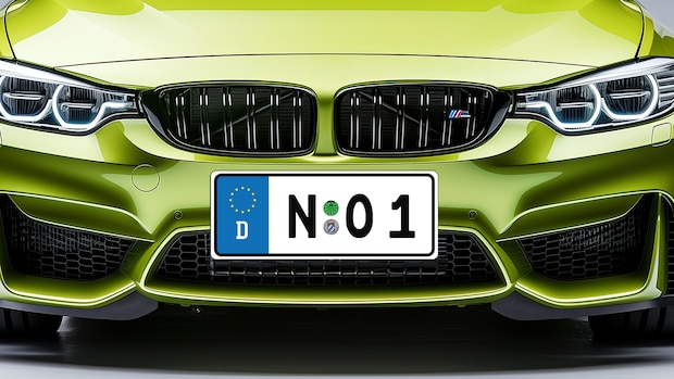 Ausnahme: Nicht jeder bekommt so ein kurzes Kennzeichen