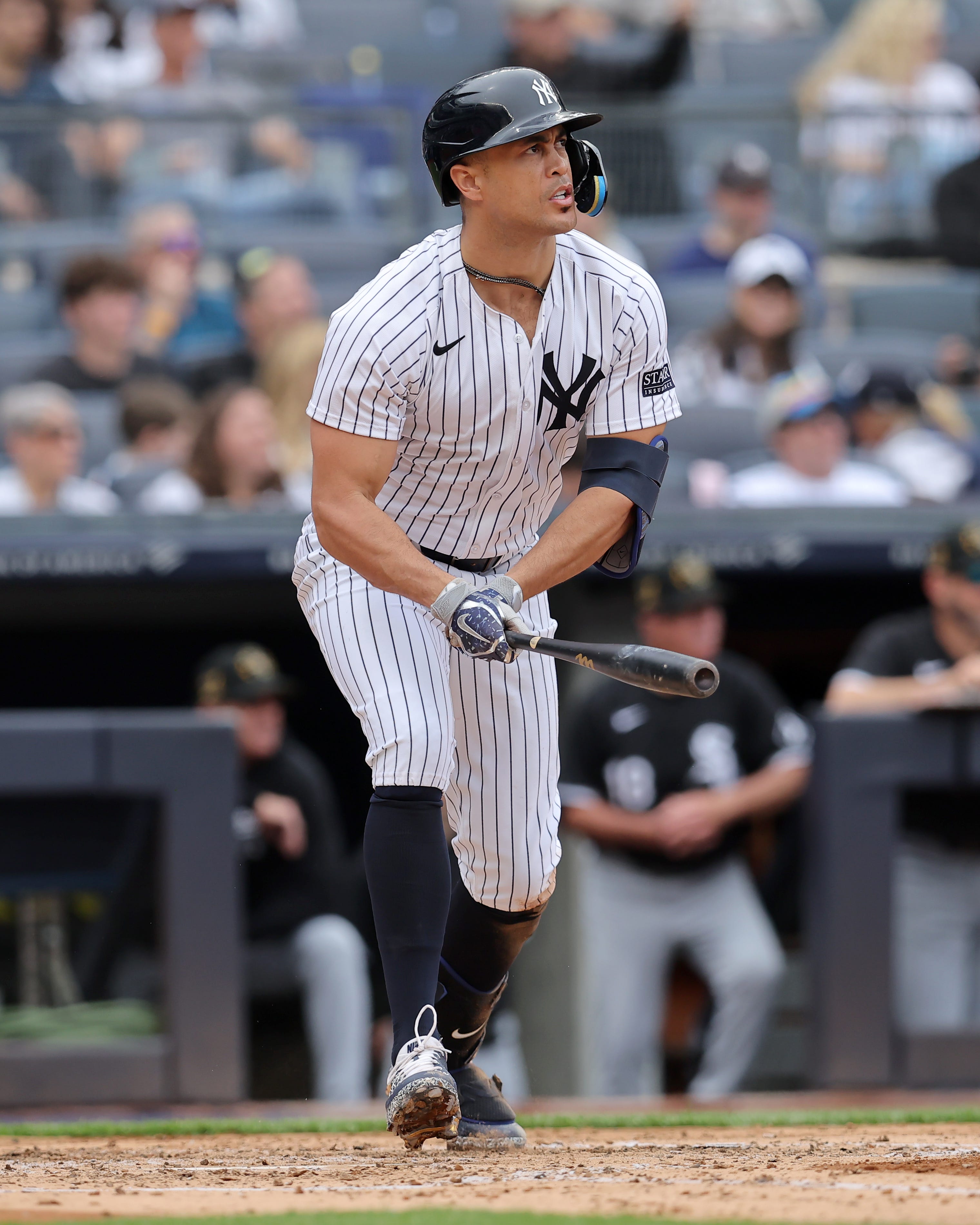 Giancarlo Stanton injury update: Yankees slugger looks 'really good' in ...
