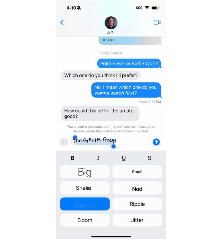 Goodbye Bland Texts: Shake Up Messages With These 8 New Features in iOS ...