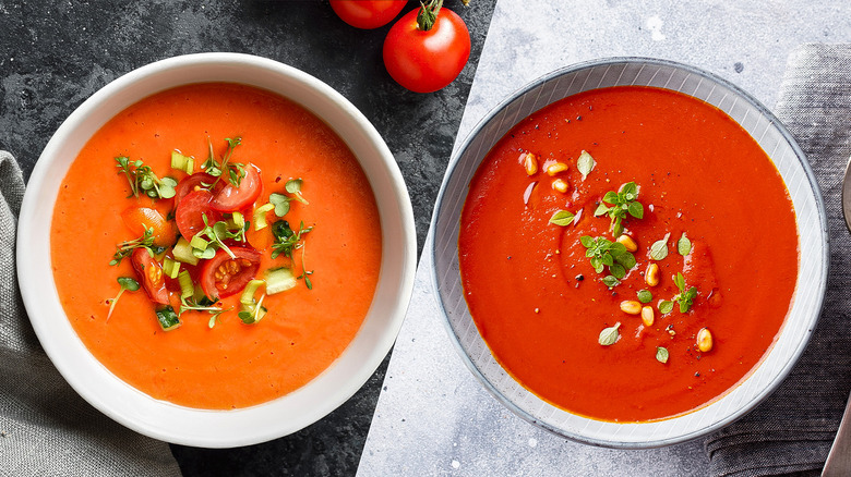 Gazpacho Vs Tomato Soup: What's The Difference?