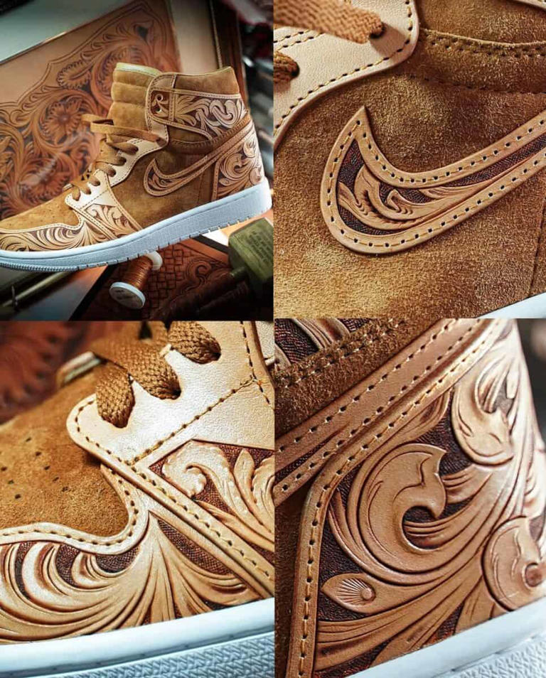 John Trottier’s “Hand-Carved” Air Jordan 1 Lux Is Beautiful