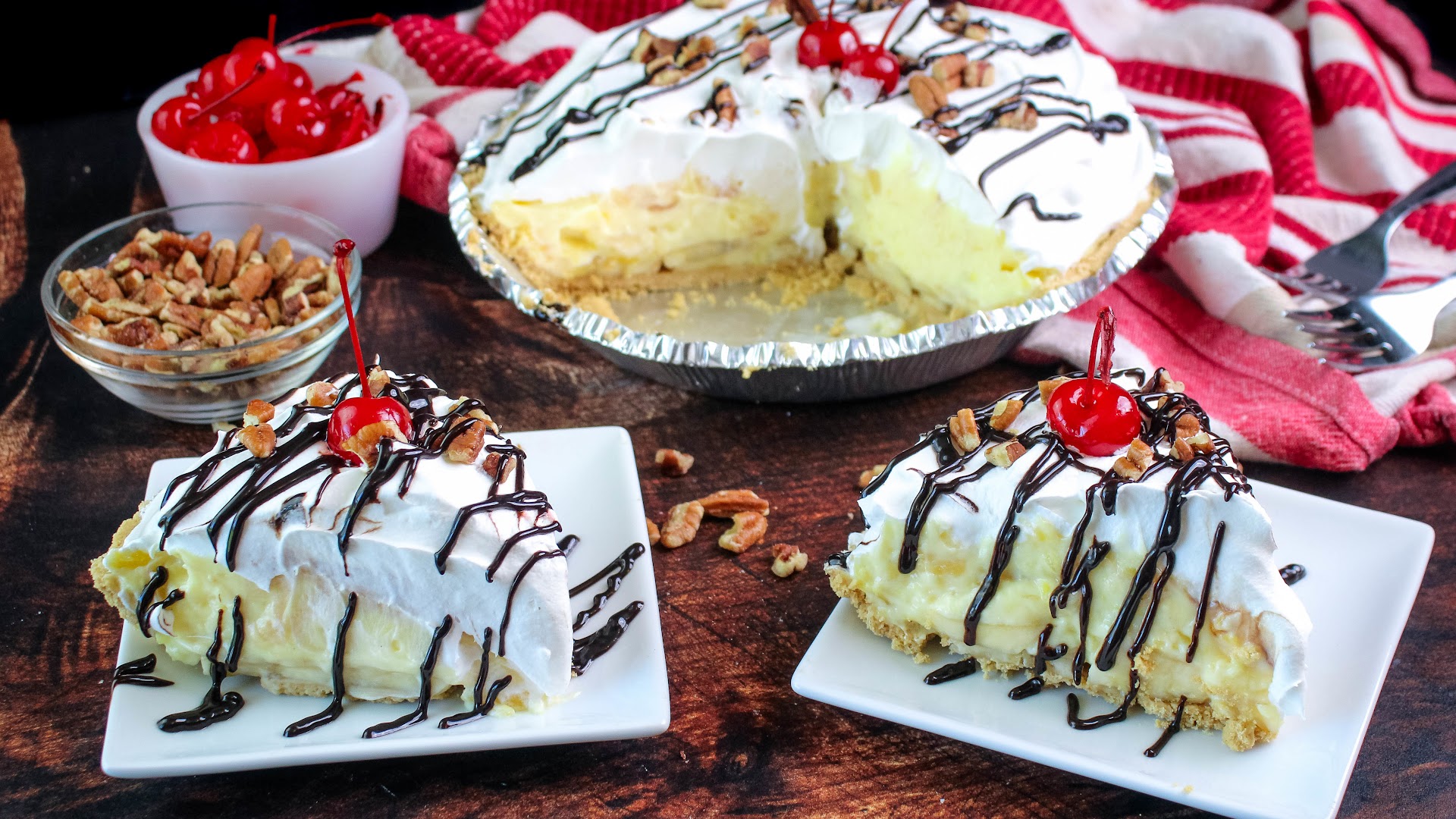 This Rich And Creamy No-bake Pie Mimics The Flavors Of A Classic Banana ...