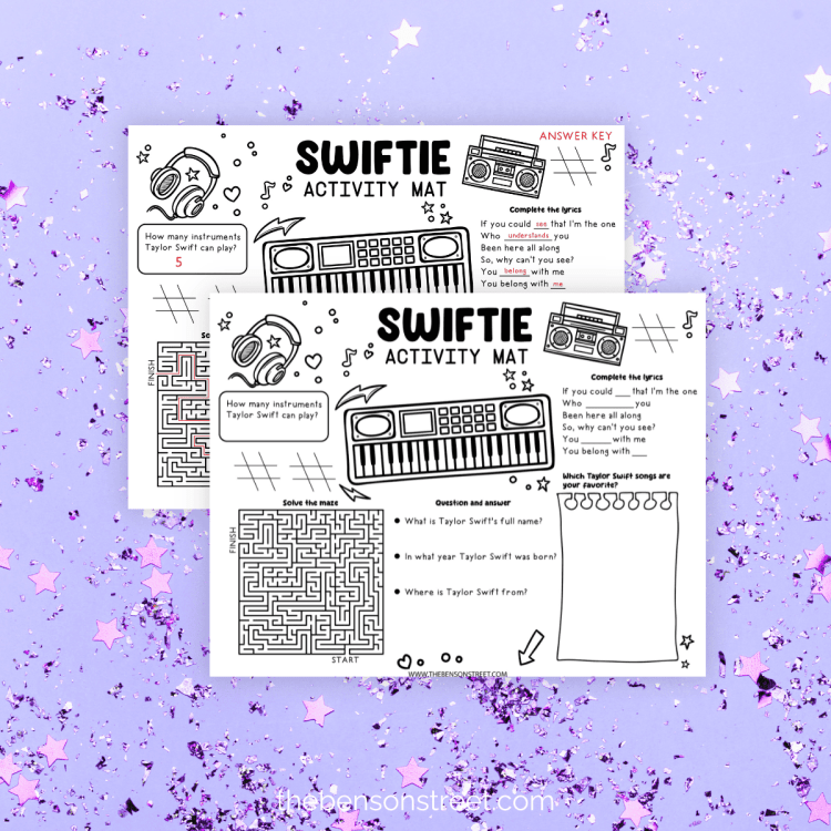 15+ of the Best Taylor Swift Crafts and Activities