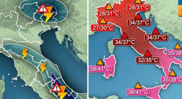 Meteo, nel weekend arriva il maltempo: nubifragi, temporali e grandine ... Meteo, nel weekend arriva il maltempo: nubifragi, temporali e grandine ...