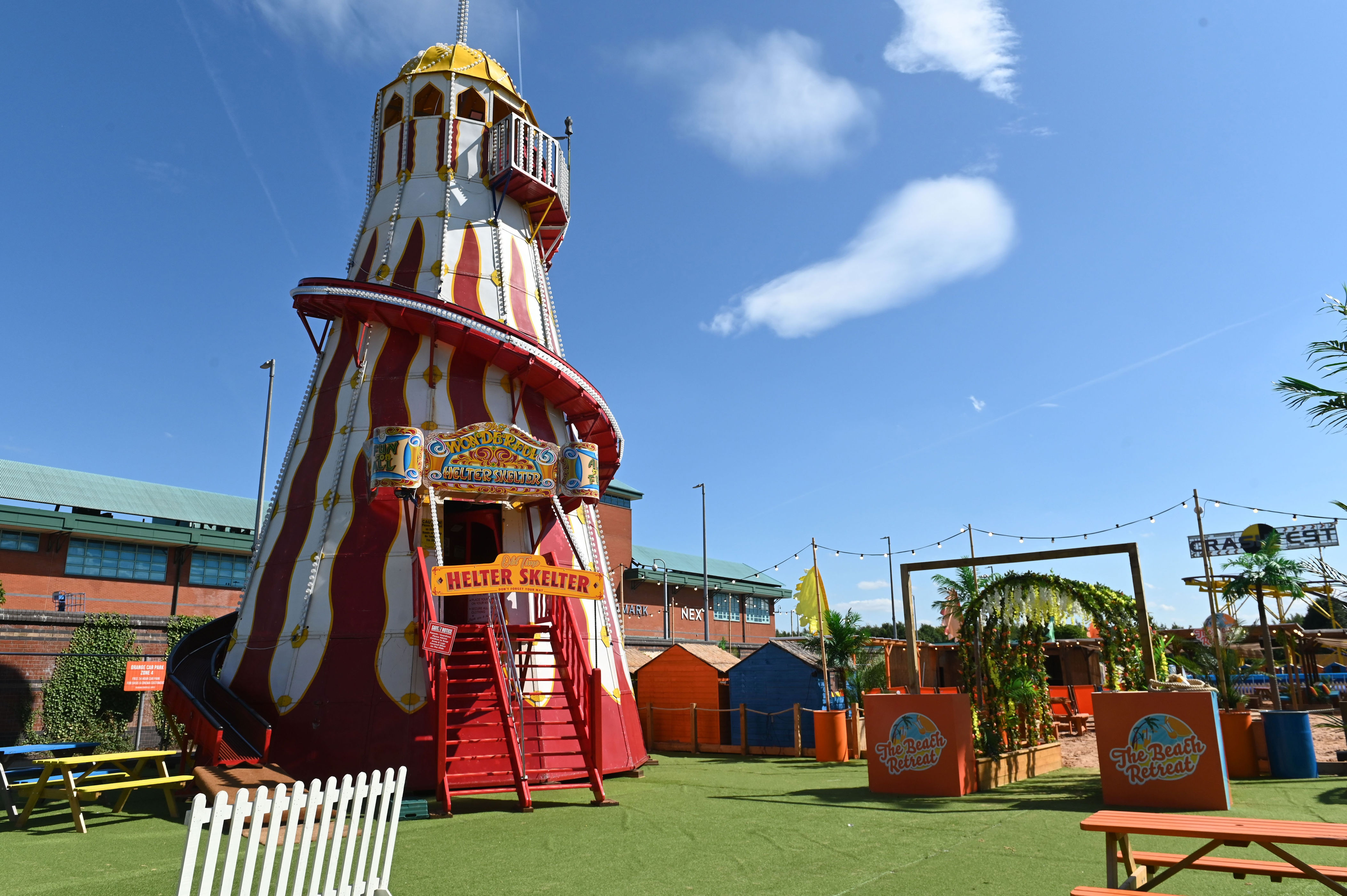 Meadowhall Summer Beach Club: Sun, sea and water slides return to ...