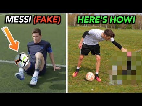 How footballers fake their tricks