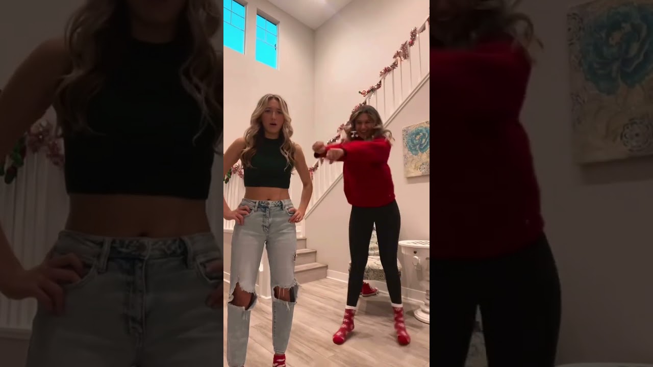 Watch My Sister React To My New Dance!