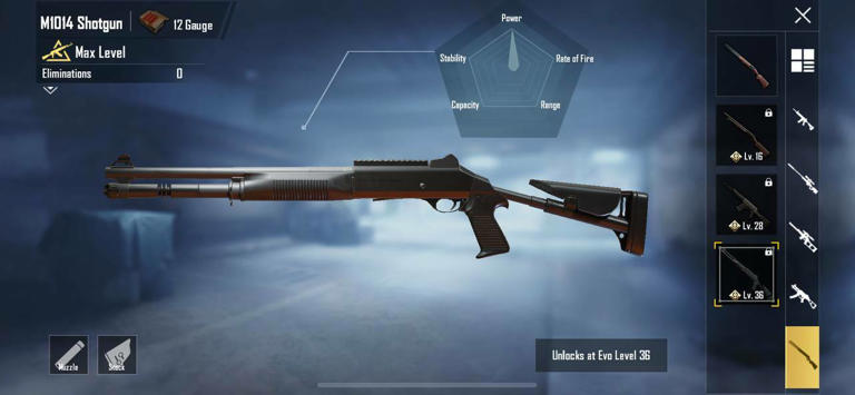 Best M1014 Loadout in PUBG Mobile: Complete Attachment Setup