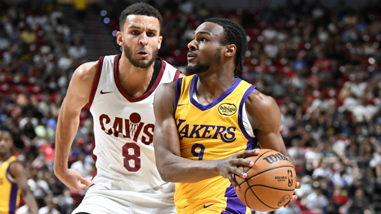 Bronny James bouncing back after slow Summer League start with back-to ... Bronny James bouncing back after slow Summer League start with back-to ...