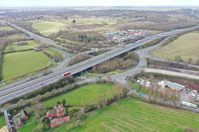 M25 junction with A12 at Brentwood to shut this weekend for roadworks