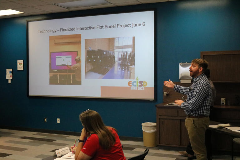 ECISD highlights progress of several projects at Bond Committee meeting ECISD highlights progress of several projects at Bond Committee meeting