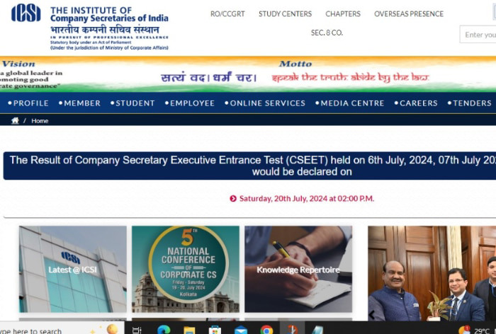 ICSI CSEET Result 2024 To Be Declared Today at icsi.edu; Check Direct ... ICSI CSEET Result 2024 To Be Declared Today at icsi.edu; Check Direct ...