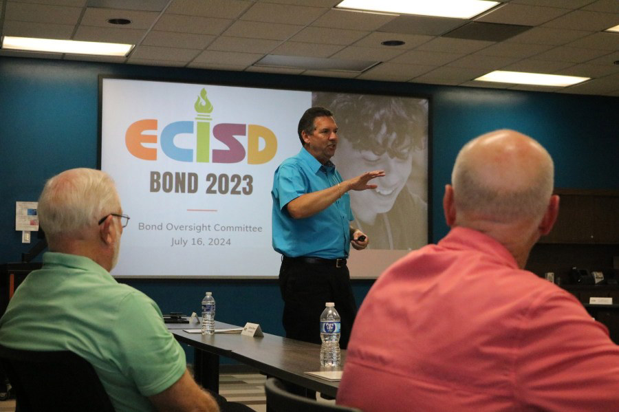 ECISD highlights progress of several projects at Bond Committee meeting ECISD highlights progress of several projects at Bond Committee meeting