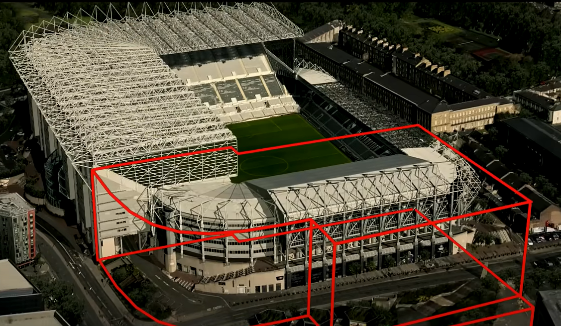 Newcastle United 70,000-seater stadium concept images have emerged ...