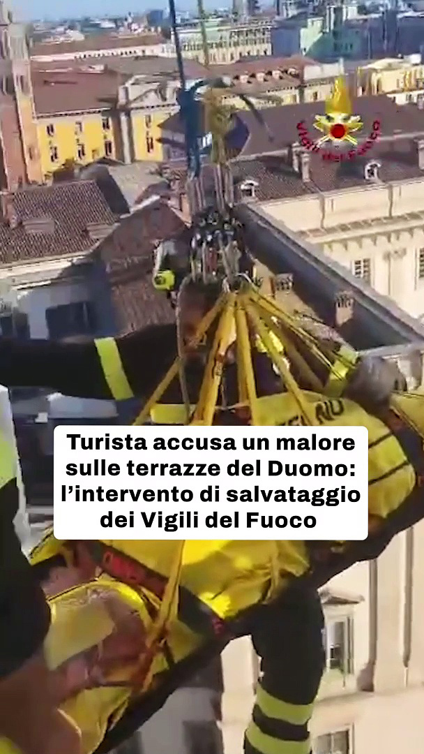 Milano, una turista accusa un malore sulle terrazze del Duomo: l ... Milano, una turista accusa un malore sulle terrazze del Duomo: l ...