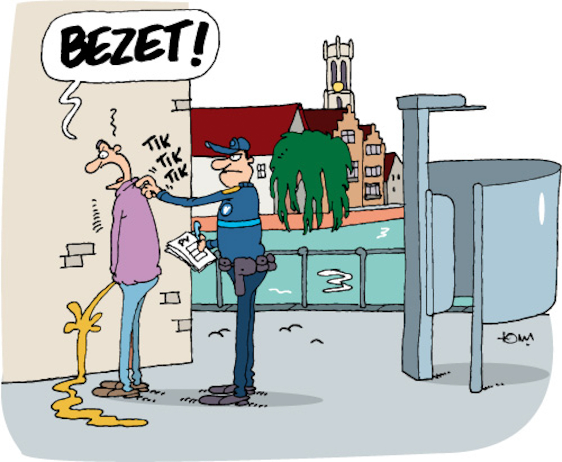 Wildplassen strenger aangepakt