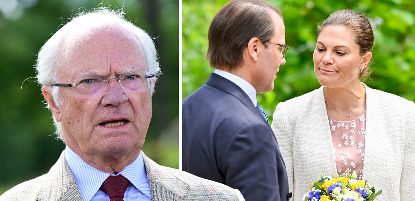 Kungens beslut kring Victorias äktenskap med prins Daniel