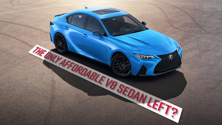 There's Only One Manual, V8, Rear-Wheel Drive Sedan Left In America