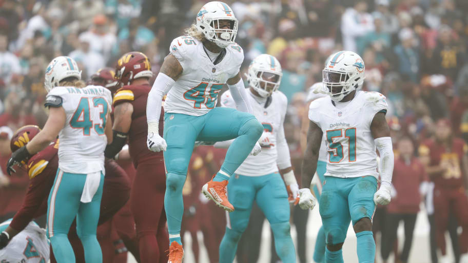 Number 45 and the Three Who Wore It Best for the Dolphins