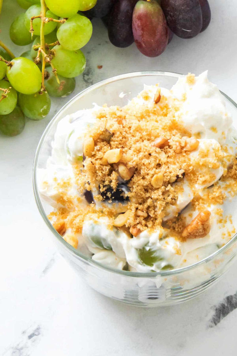 Creamy Grape Dessert Salad