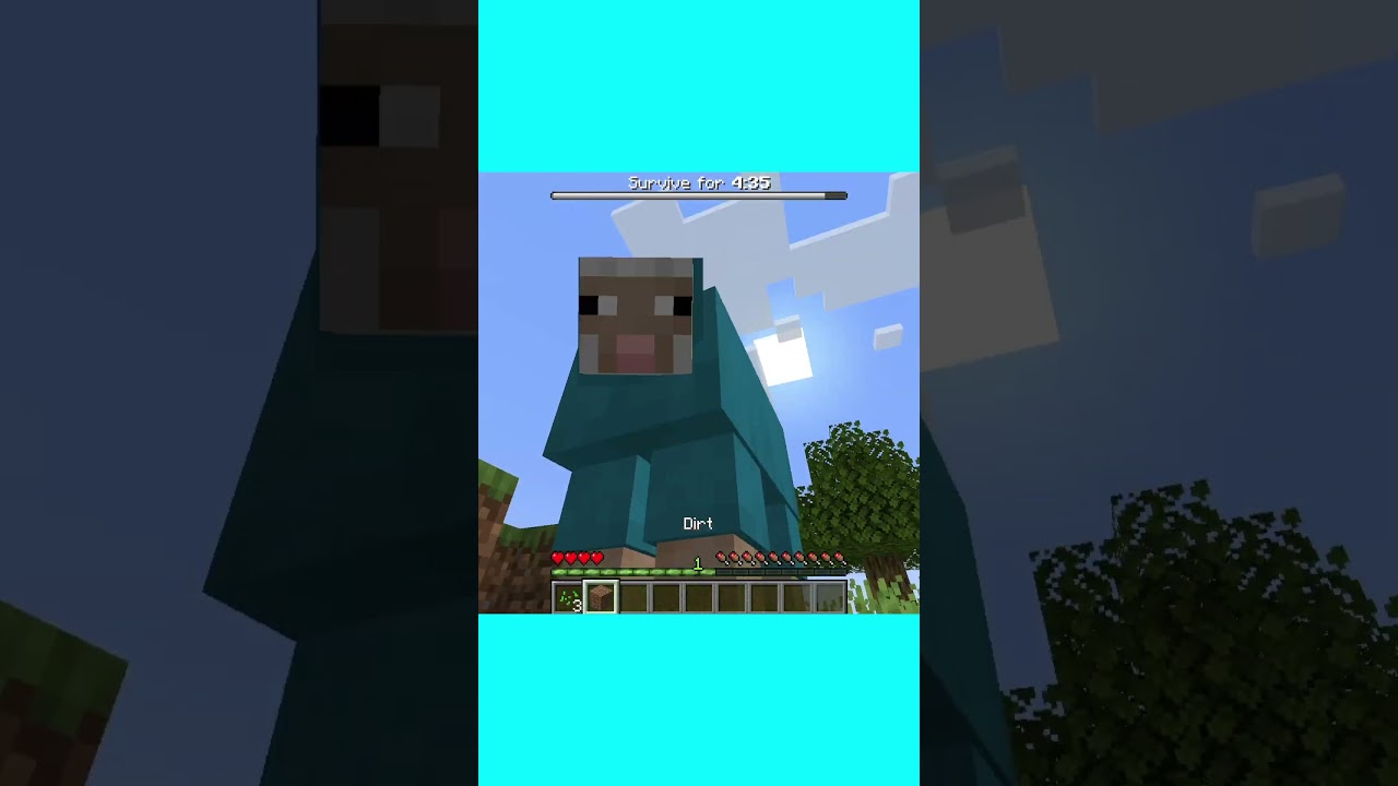What It’s Like to Play Minecraft as a Sheep Character
