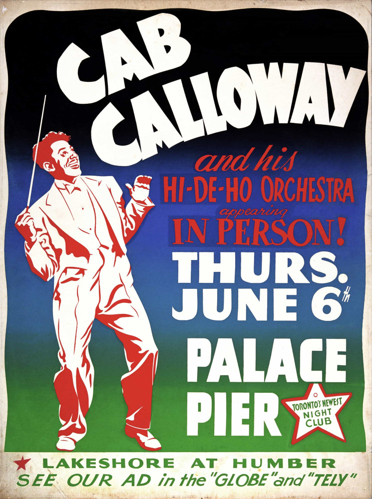Vintage posters of memorable music shows