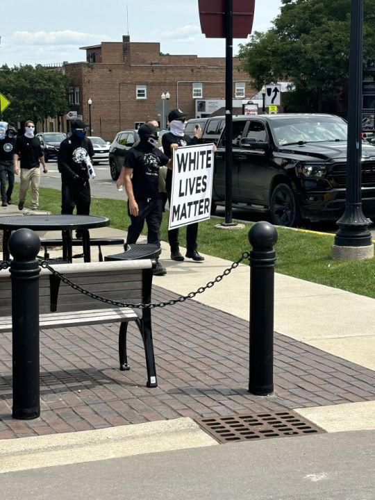 Why do far-right demonstrators gravitate to Howell?