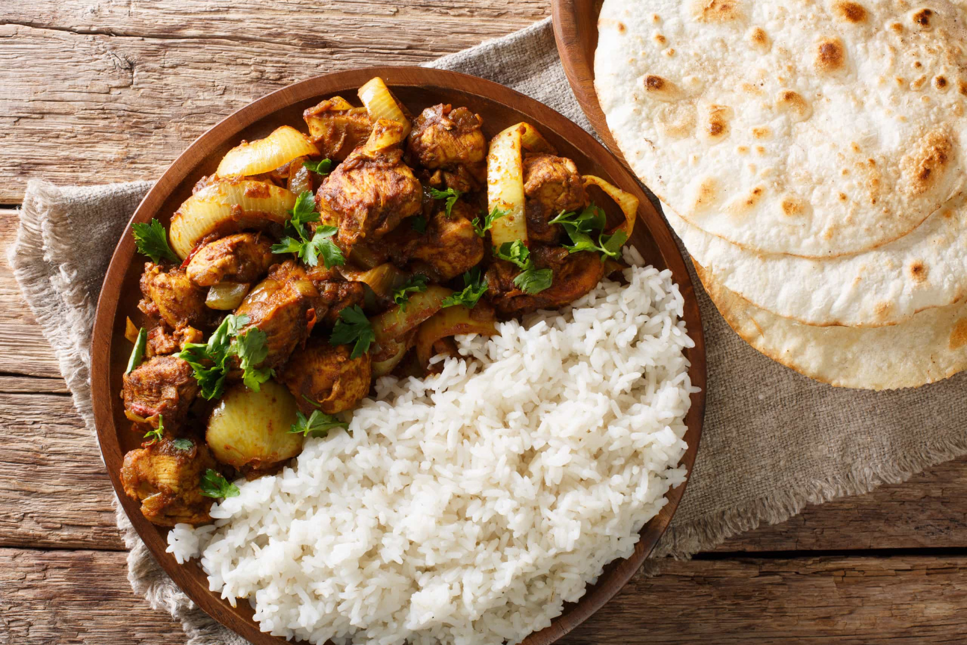 Your favorite curries—in order of heat!