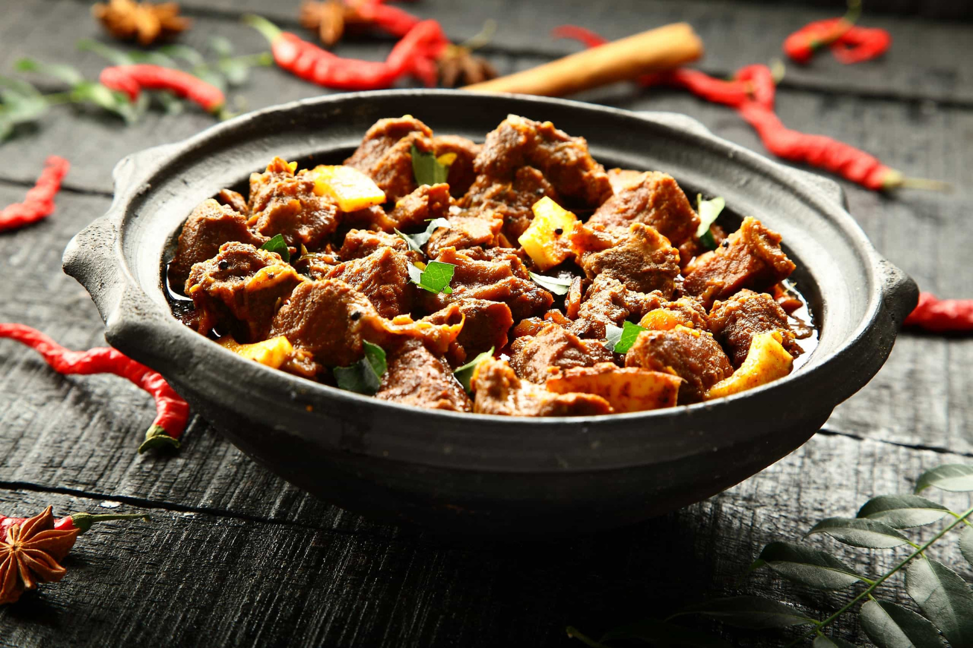 Your favorite curries—in order of heat!